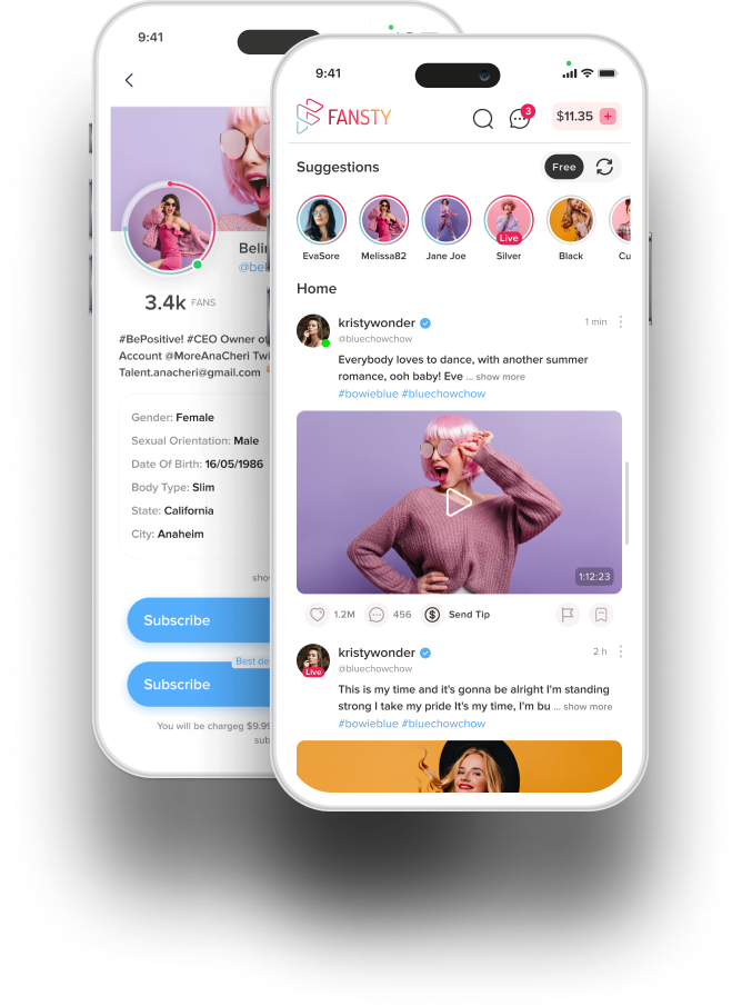 Fansty - Social Platform for Creators and Fans